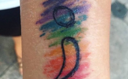 The Semicolon Tattoo – A Creative and Inspirational Sign of Support