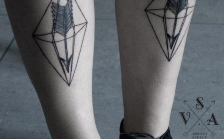Geometric shapes on the skin – more than 60 ideas for a unique ...
