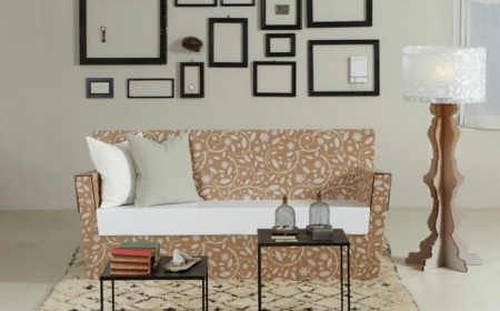 Cardboard furniture – 60 examples that you can make yourself