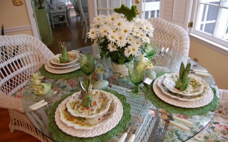Beautiful Easter table decorations – photos + easy and simple DIYs