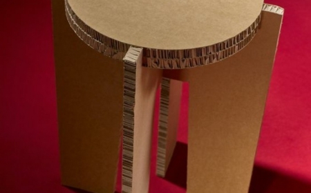 Cardboard furniture – 60 examples that you can make yourself