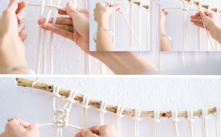127 techniques and ideas for making a macrame wall hanging decoration