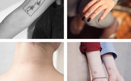The charm of the discreet tattoo in 80 examples with a secret message