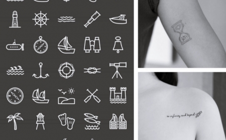 The charm of the discreet tattoo in 80 examples with a secret message