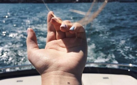65 ideas for a beautiful and meaningful compass tattoo