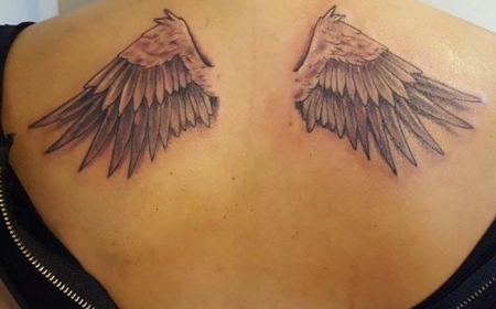 The true meaning and beauty of the angel wings tattoo