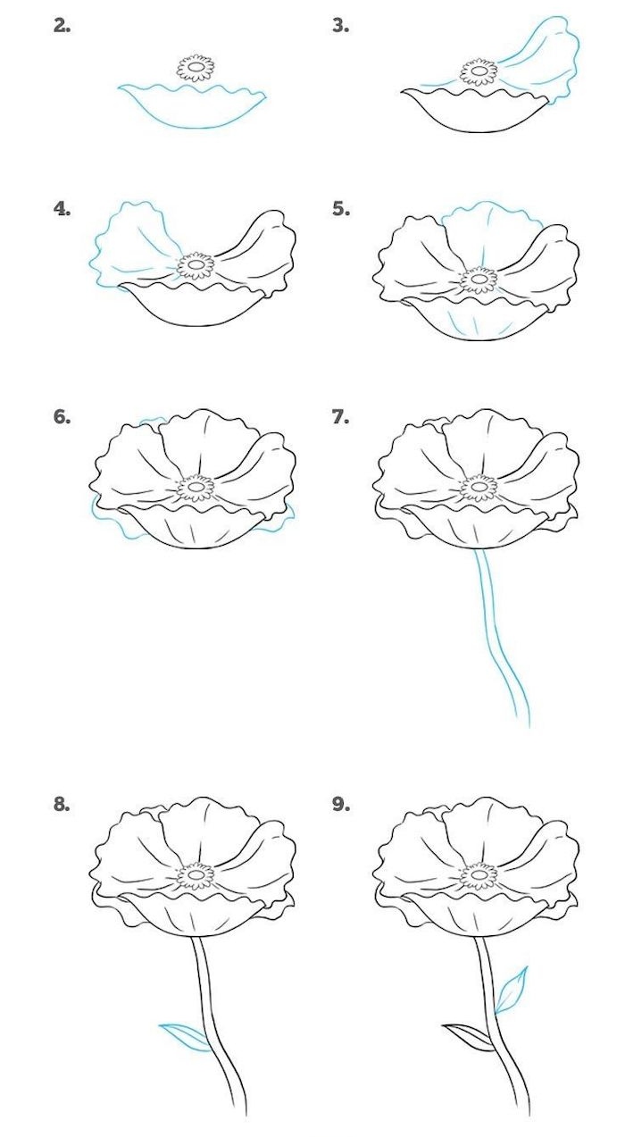 Rose Pencil Drawing Step By Step Heart And Rose Drawing In Pencil At