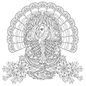 56 Thanksgiving coloring pages to entertain your guests around the table