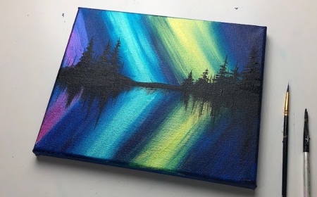 100 acrylic painting ideas to fill your spare time with