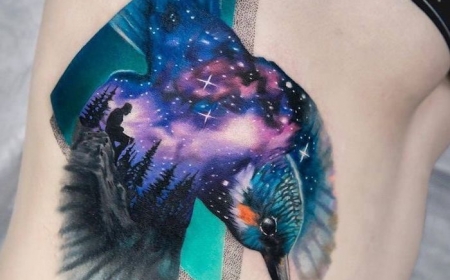 60 ideas for a gorgeous galaxy tattoo you will definitely love