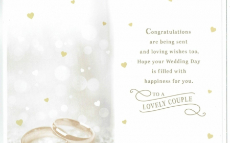 What to write in a wedding card – 50 ideas and suggestions