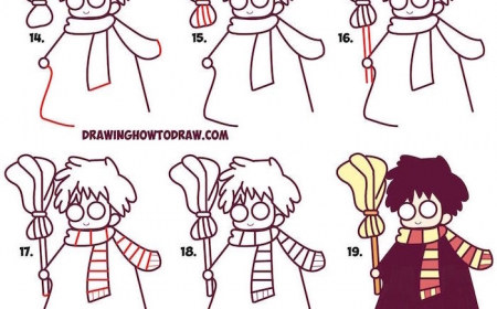 70 Harry Potter drawings for the die-hard fans + tutorials