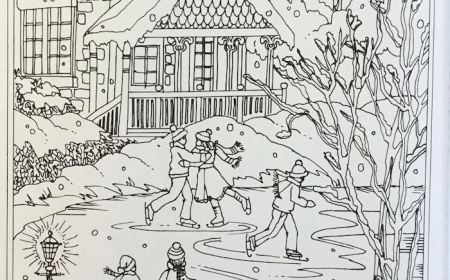 50 Christmas coloring pages for kids to keep them occupied