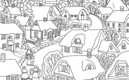 50 Christmas coloring pages for kids to keep them occupied