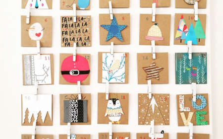 Count down the days to Christmas with a DIY advent calendar