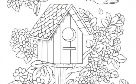 Spring coloring pages to entertain the entire family