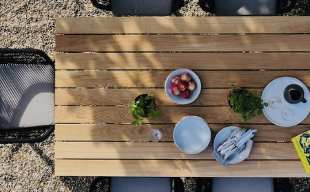 The Farmhouse Garden Table That’s Transforming Our Outdoor Lockdown ...