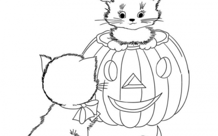 Get spooky with these Halloween coloring pages