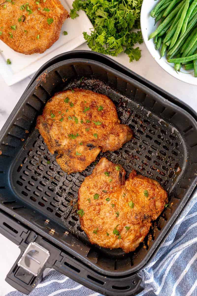 Air Fryer Pork Chops, Tenderloins, Ribs, and More