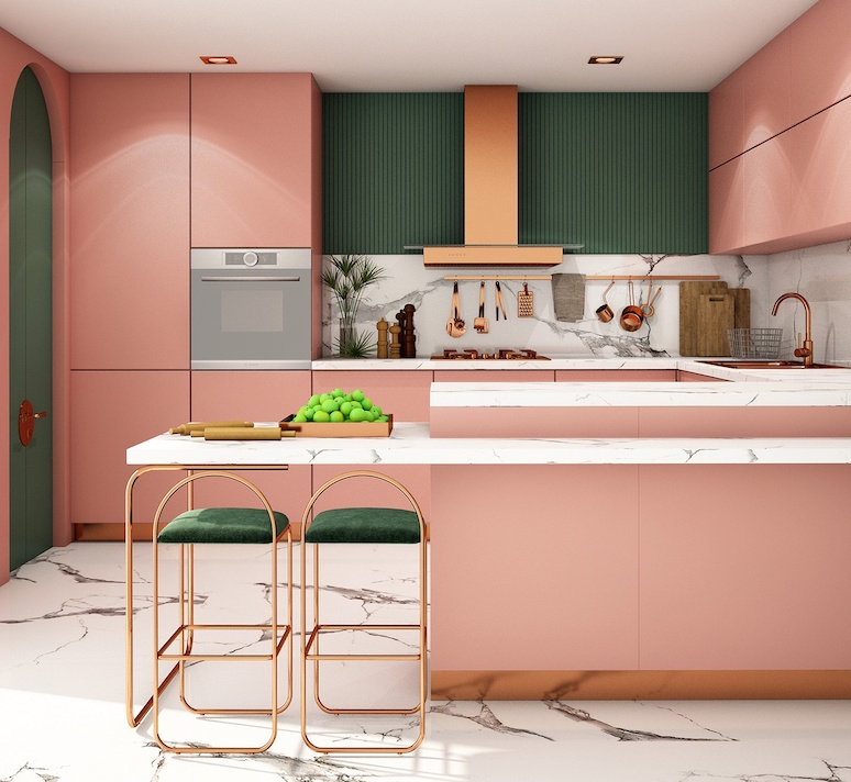 The 7 Trendiest Bold Colors to Paint Your Kitchen, According to Designers